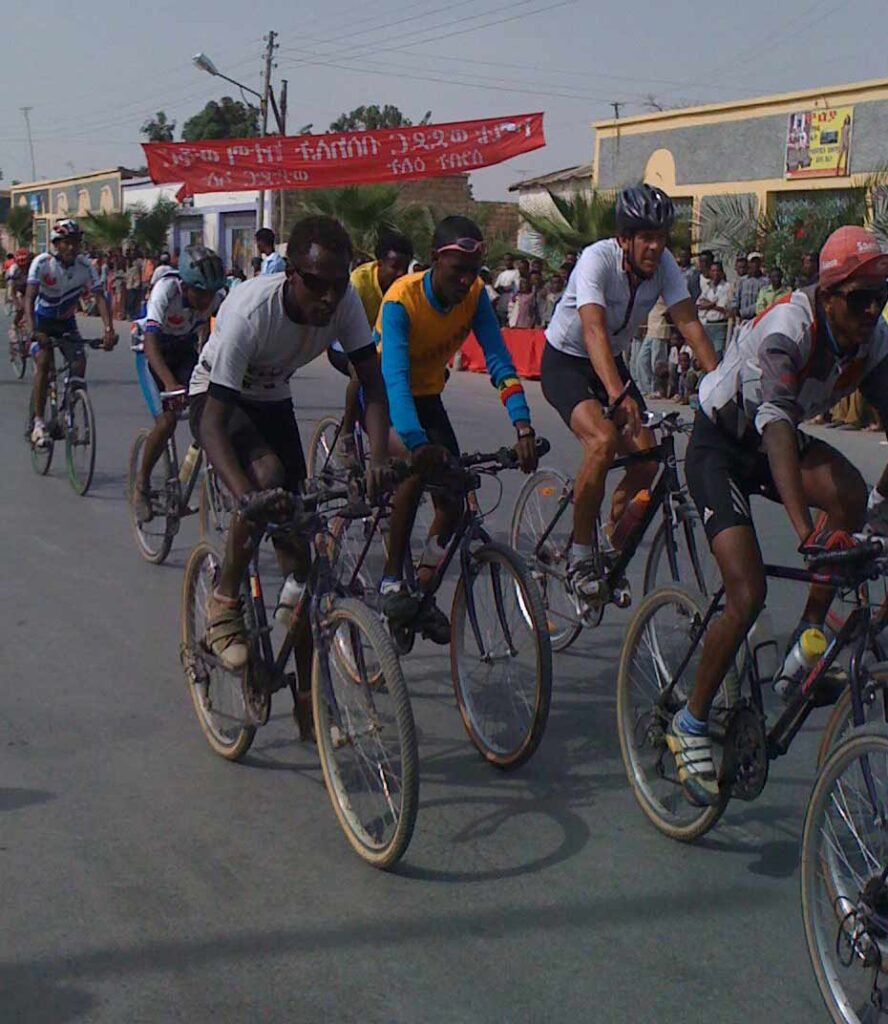 Haile Melekot, la pasión un ciclista etíope