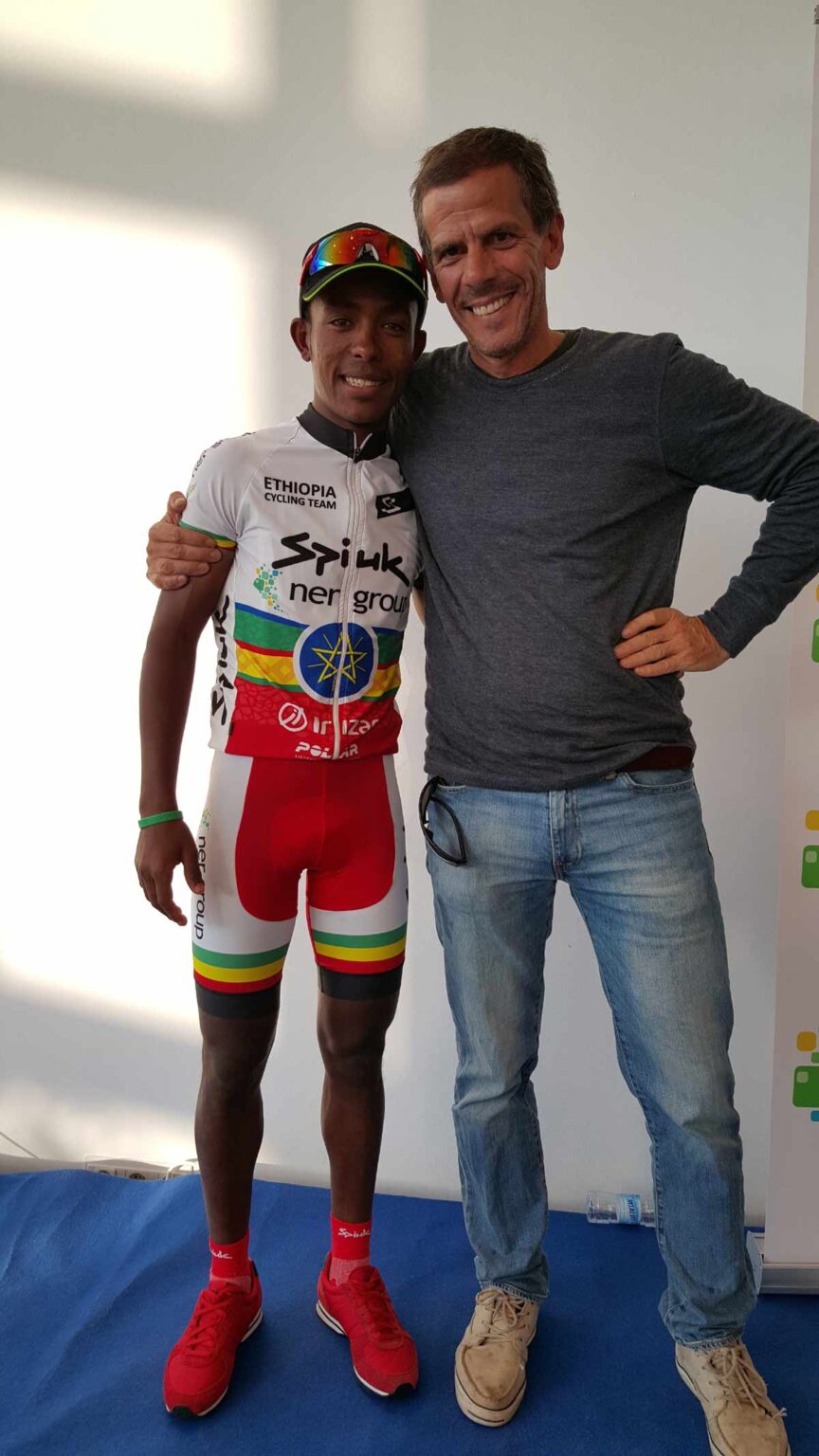 Haile Melekot, la pasión un ciclista etíope