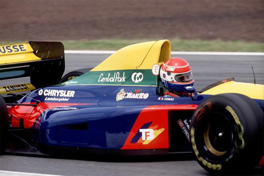 Ayrton Senna y Érik Comas, una relación marcada por dos accidentes