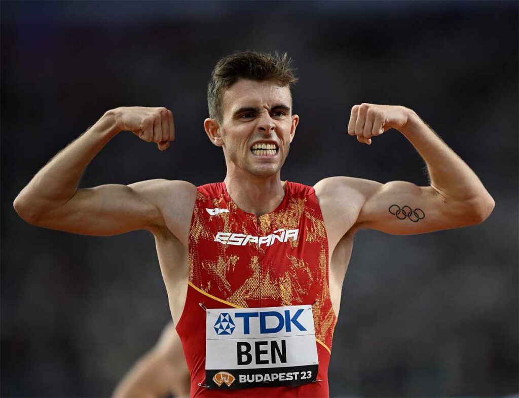 Adrián Ben, un gallego que llegó al 800 de manera fortuita