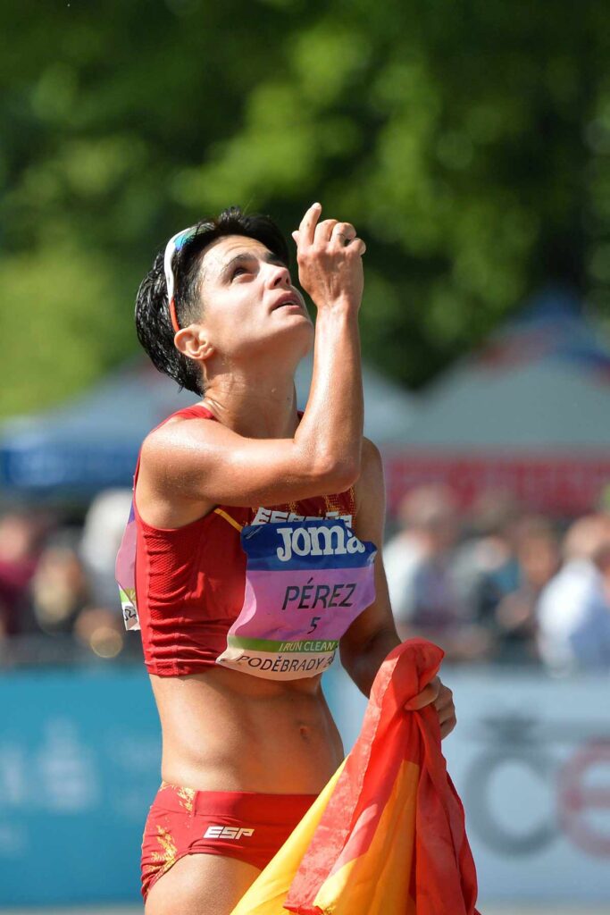 María Pérez, la última gran marchadora de un álbum de oro